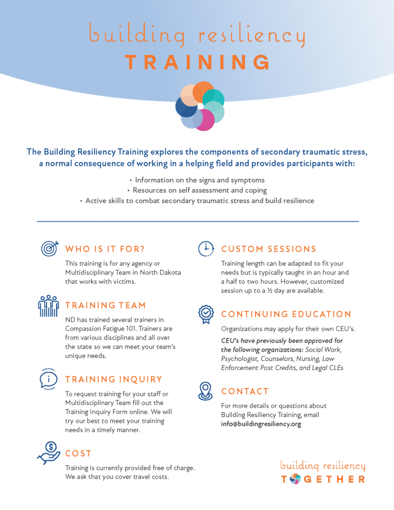 Training | Building Resiliency